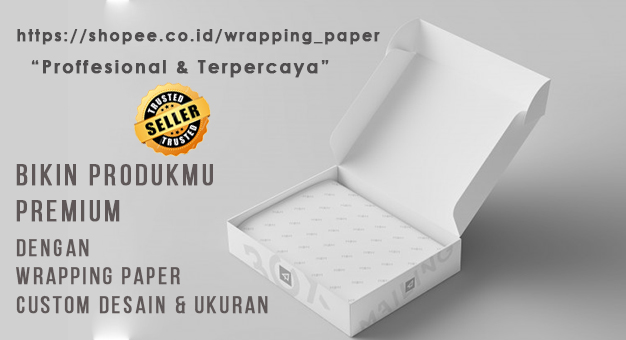 Wrapping Paper Custom - KANTONG KERTAS