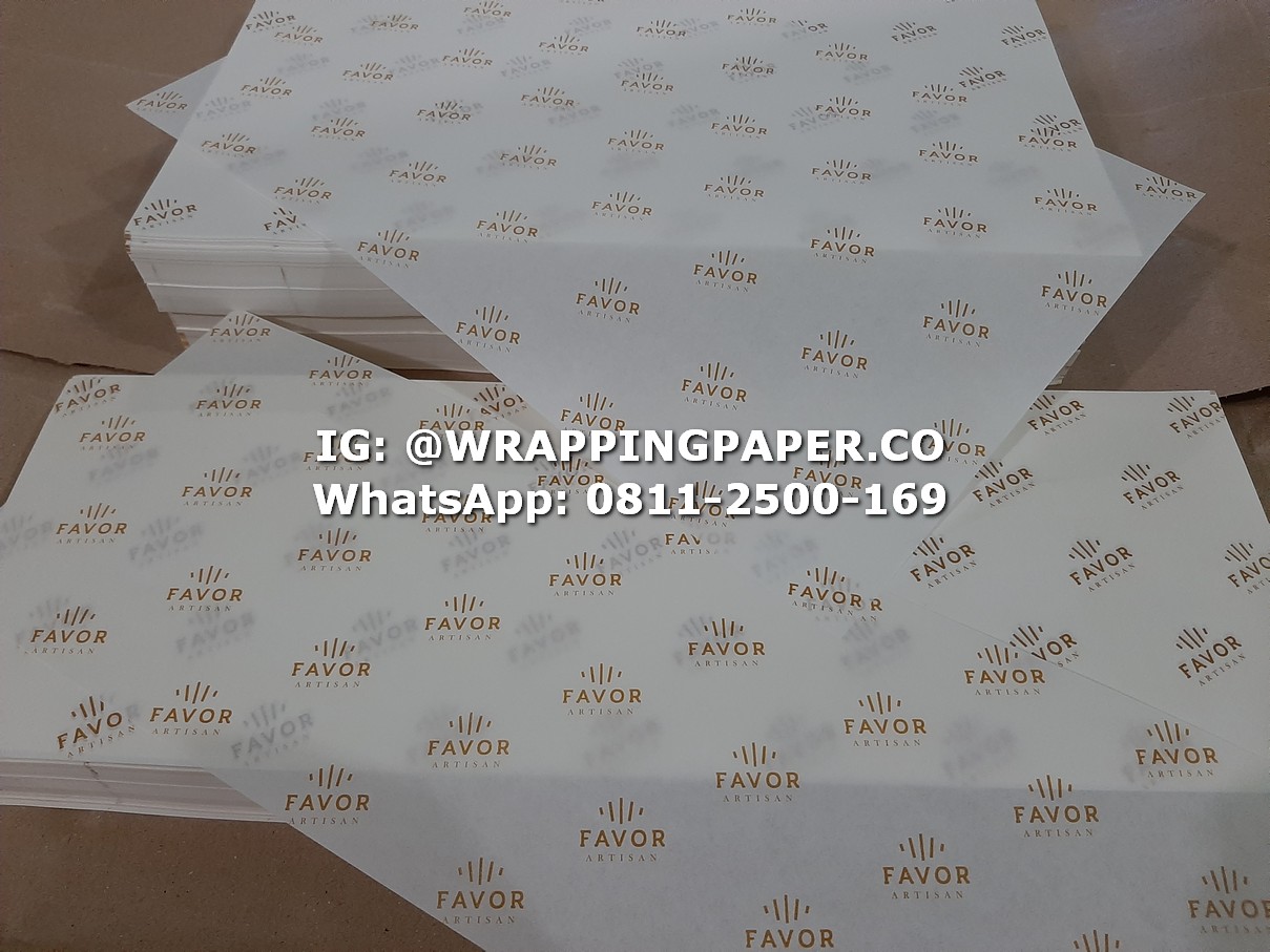 Kertas Wrapping - KANTONG KERTAS